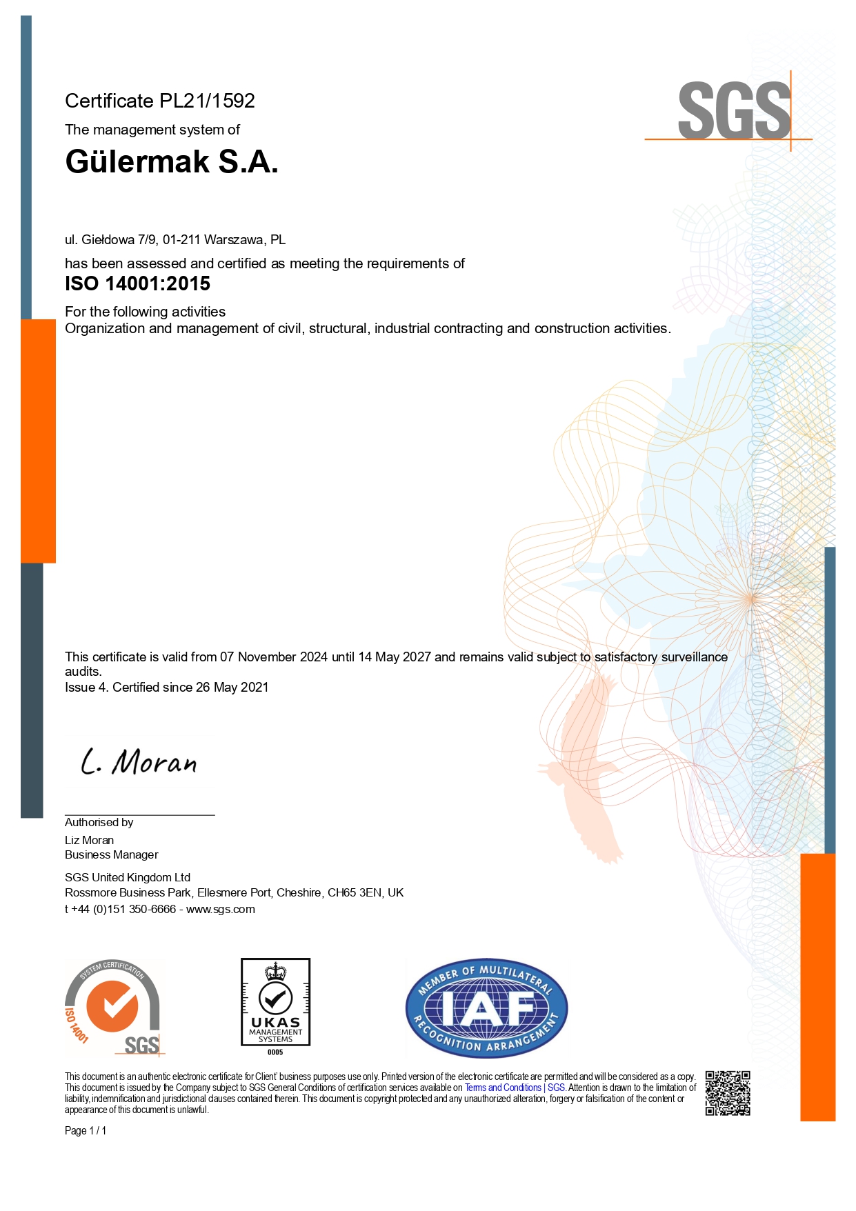 GÜLERMAK Ağır Sanayi İnşaat ve Taahhüt A.Ş.